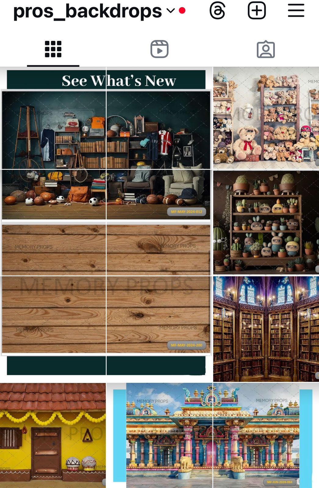 Memory Backdrops – MEMORY P-DROPS