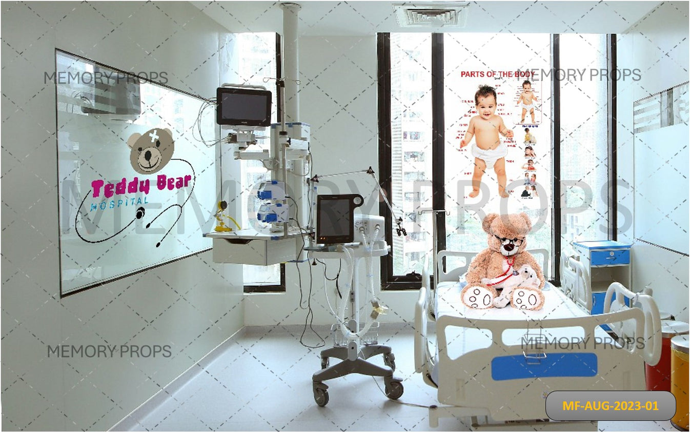 HOSPITAL DOCTOR - BABY PRINTED BACKDROPS