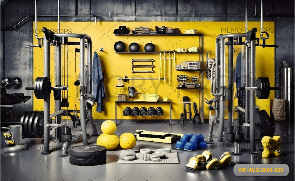 Gym accessories backdrops – MEMORY P-DROPS