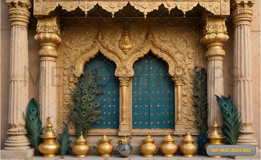 Mathura Palace Printed Backdrops