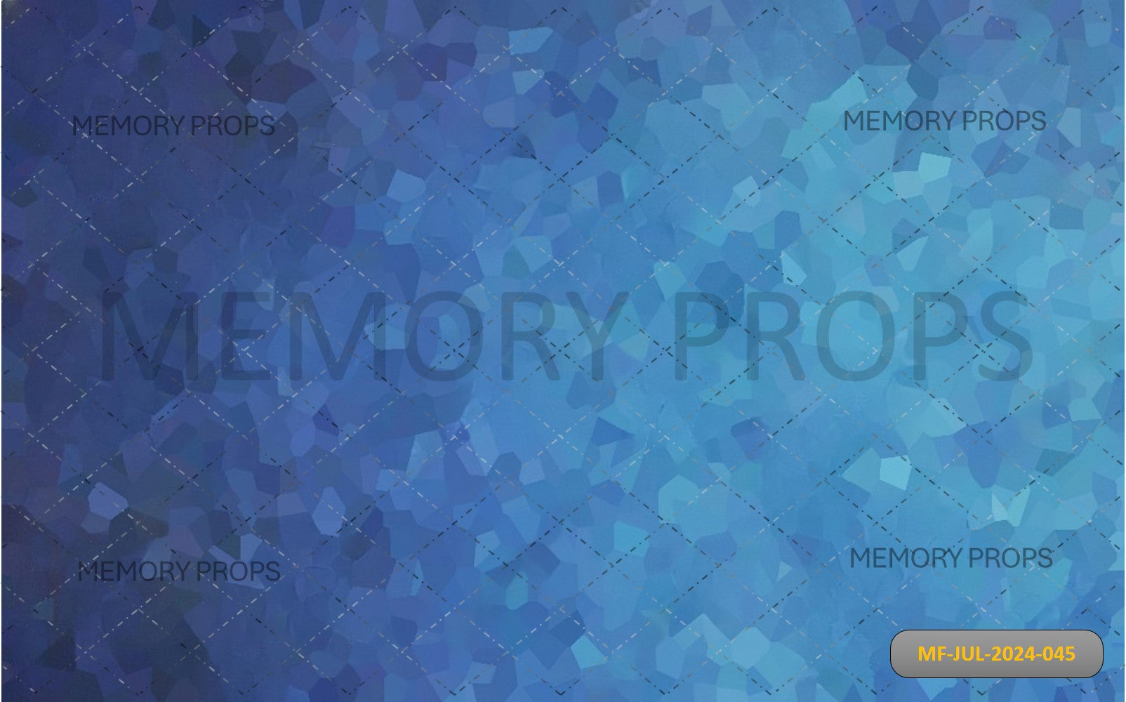 Blue Mosaic Texture Printed Backdrop – MEMORY P-DROPS
