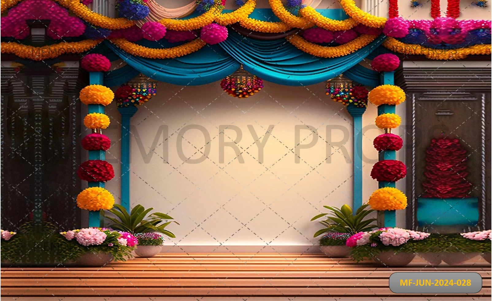 Janmashtami celebration Printed Backdrop – MEMORY P-DROPS